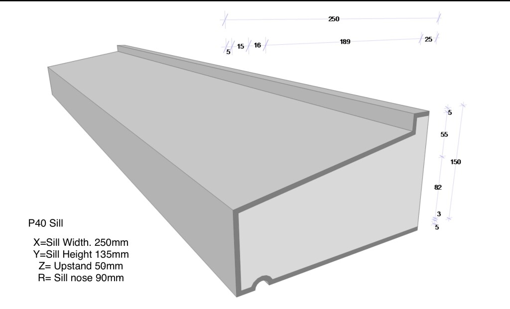 Passive Sills P40 | Fernhill Stone