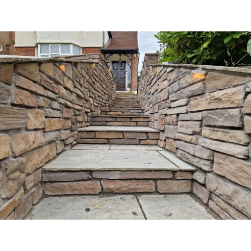 Stacked Ledgestone Cabernet 12 | Fernhill Stone