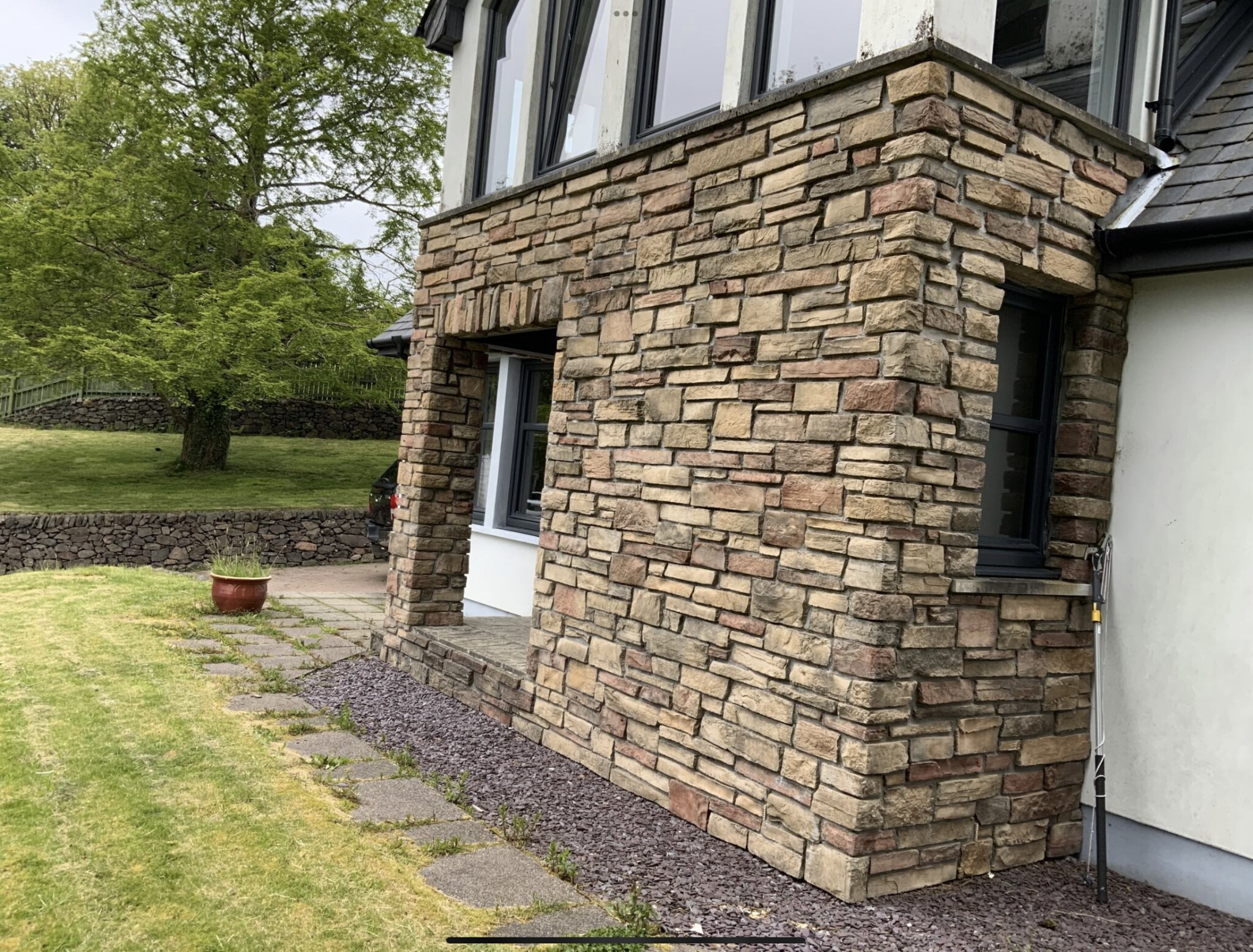 Stacked Ledgestone Cabernet 14 | Fernhill Stone